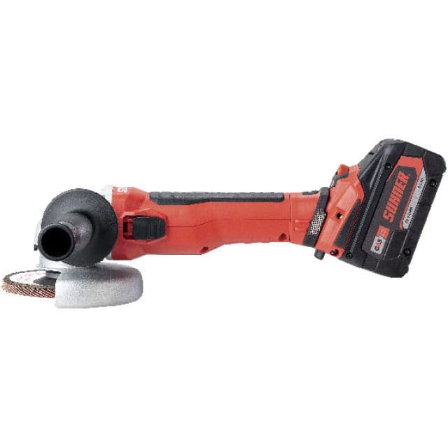Battery-powered portable grinder - AWG 10-R - SUHNER Schweiz AG - brushless / cordless / finishing