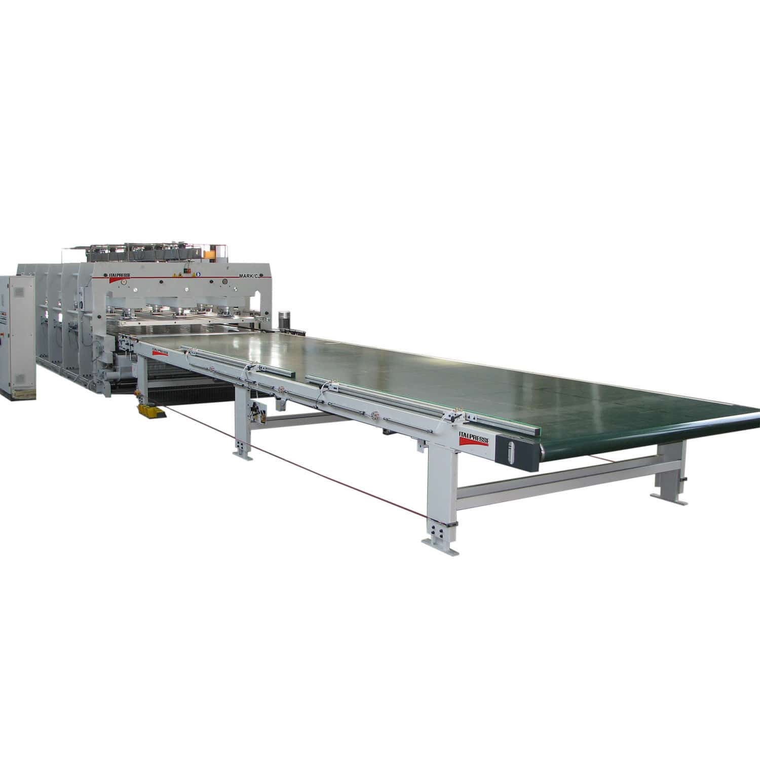 Motorized press line - ITALPRESSE - for molding / for steel / for aluminum