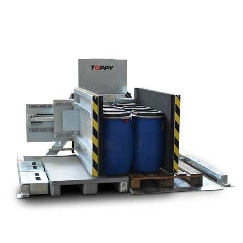 Automated pallet changer - Stationary Toppy Side Mover - TOPPY SRL ...