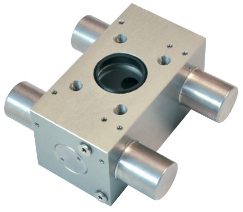 Pneumatic clamping element - FRCBS - ERRE.DI. srl - linear guide