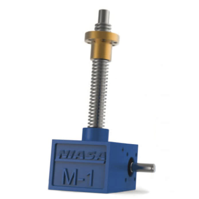 Trapezoidal screw jack - NIASA, NEFF Y ASOCIADOS, S.A. - rotating screw ...