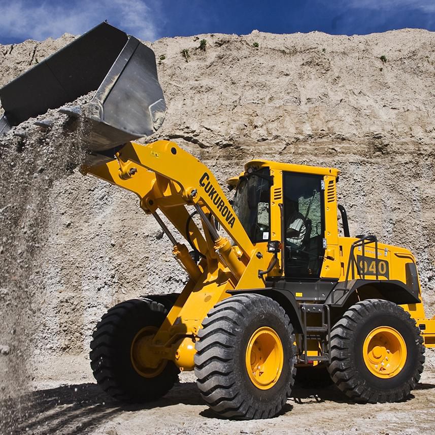 Wheeled loader - 940 - Cukurova - articulated / for construction / for ...