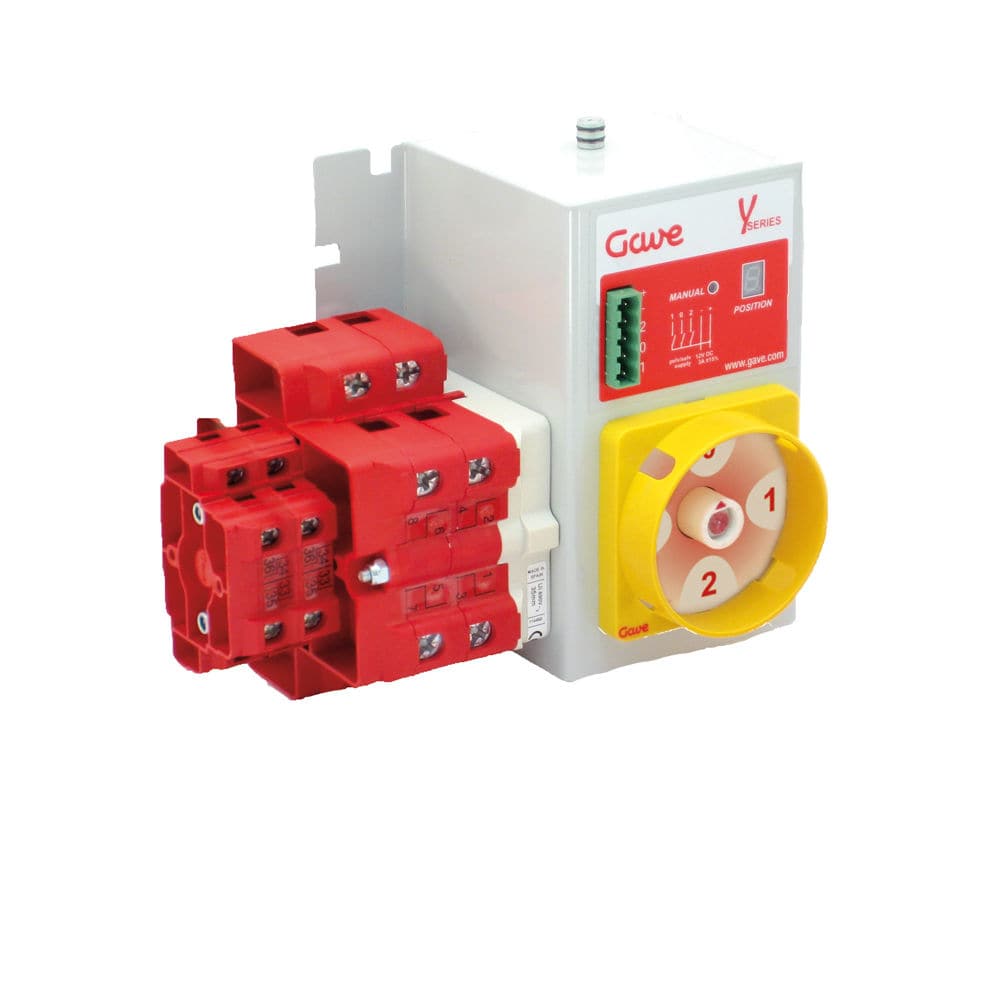 Motorized switch - GAVE ELECTRO - multipole / changeover