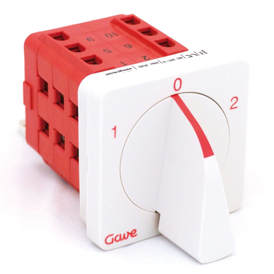 Cam switch - AC22 - GAVE ELECTRO - manual