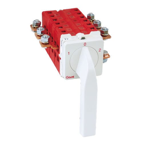 Cam switch - Size D3 - GAVE ELECTRO - manual / changeover