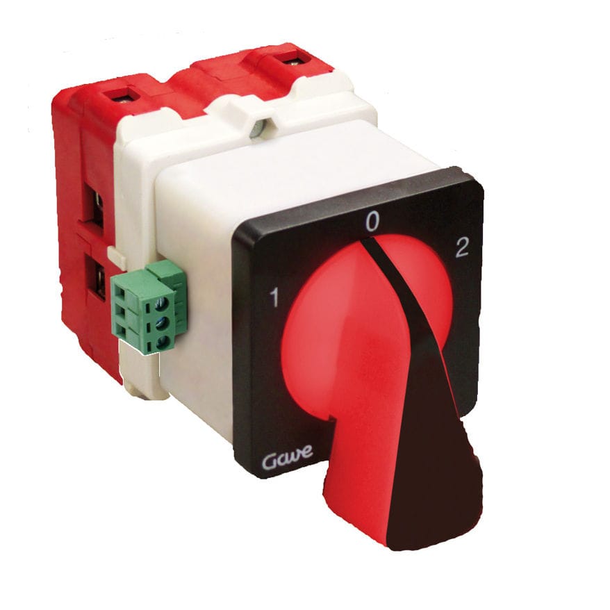 Cam switch - Position controlled switches - GAVE ELECTRO - illuminated