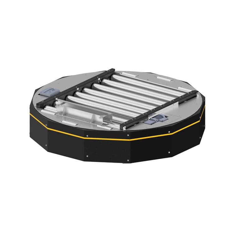 Motor-driven turntable - PM 973 series - Interroll - horizontal / for ...