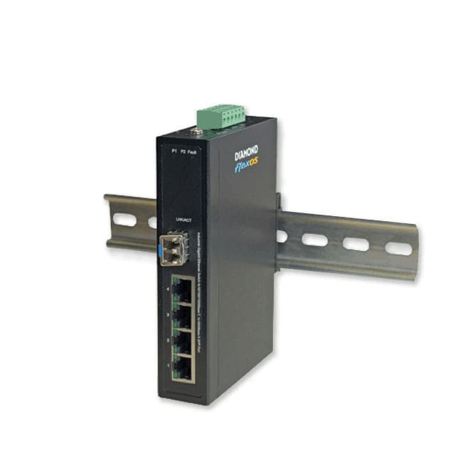 Unmanaged switch - EQQ series - DIAMOND SA - 8 ports / 5 ports / fast ...