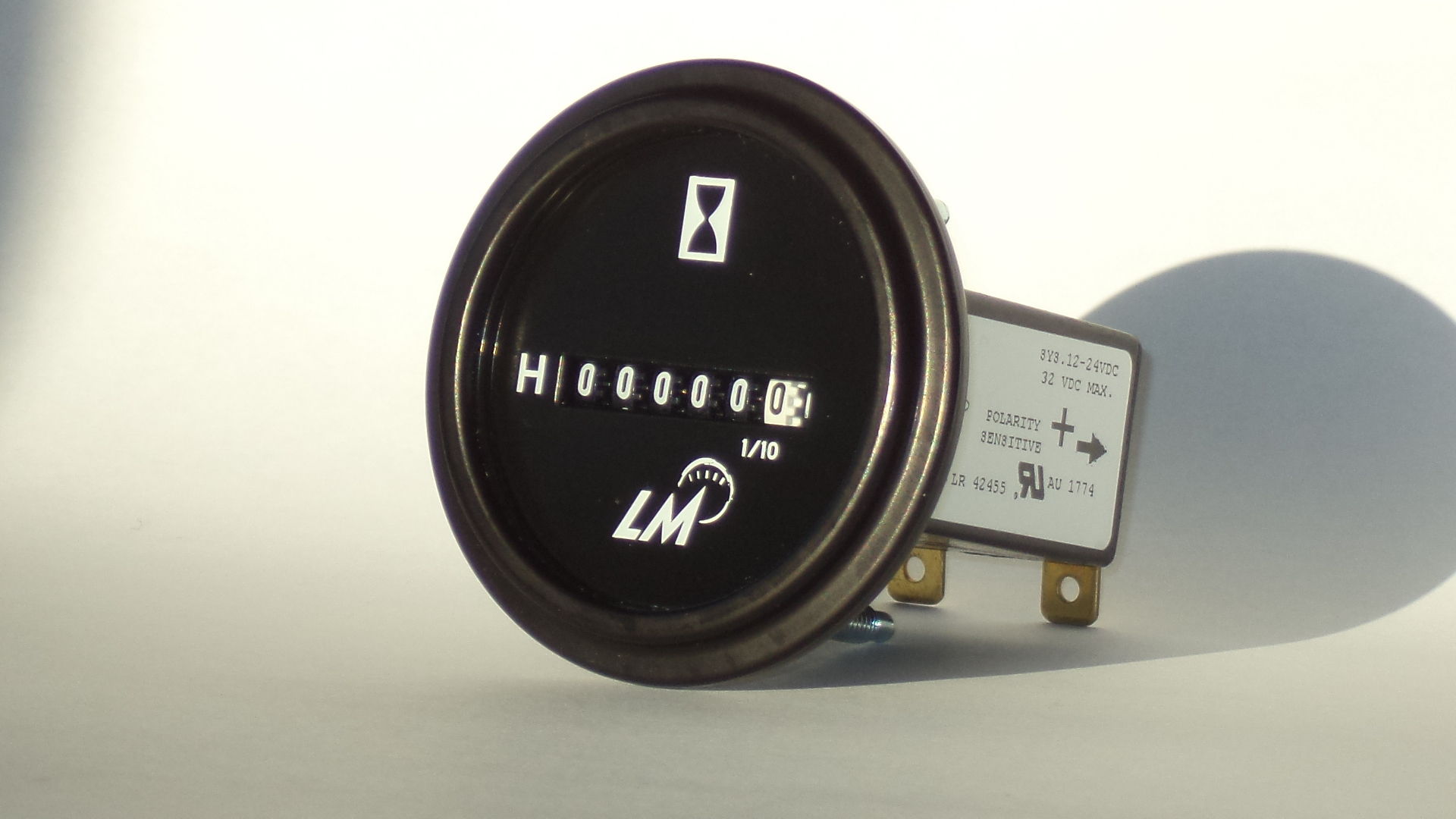Hour counter - LM Instrumentation - analog / electromechanical