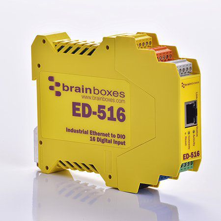 Digital I O module - ED-516 - Brainboxes - Ethernet / RS485 / TTL