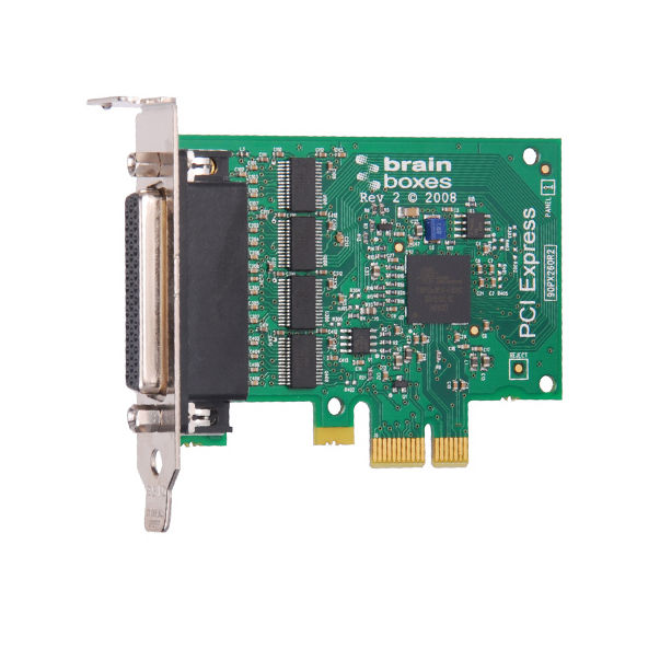 PCI Express interface card - PX-260 - Brainboxes - serial / RS-232 ...