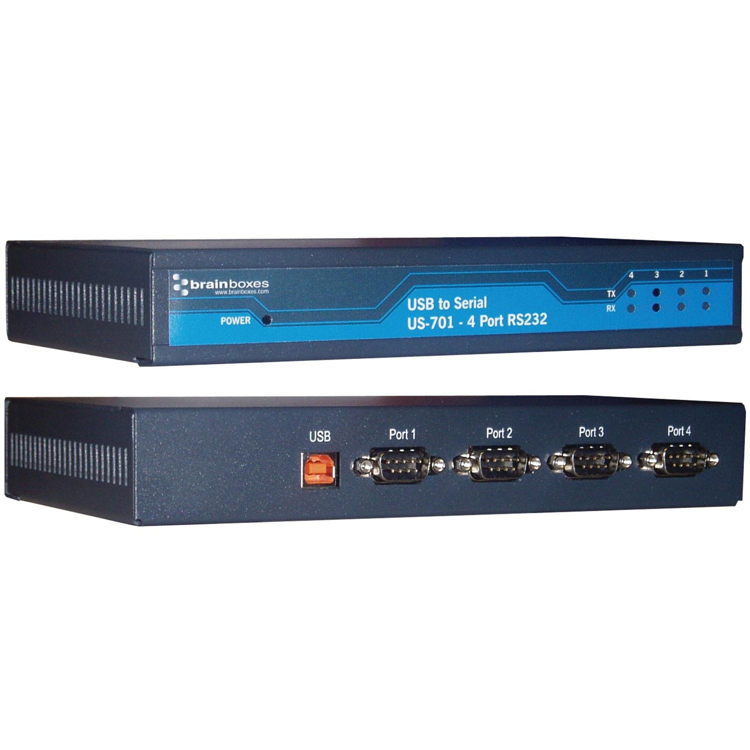 Serial USB converter - US-701 - Brainboxes