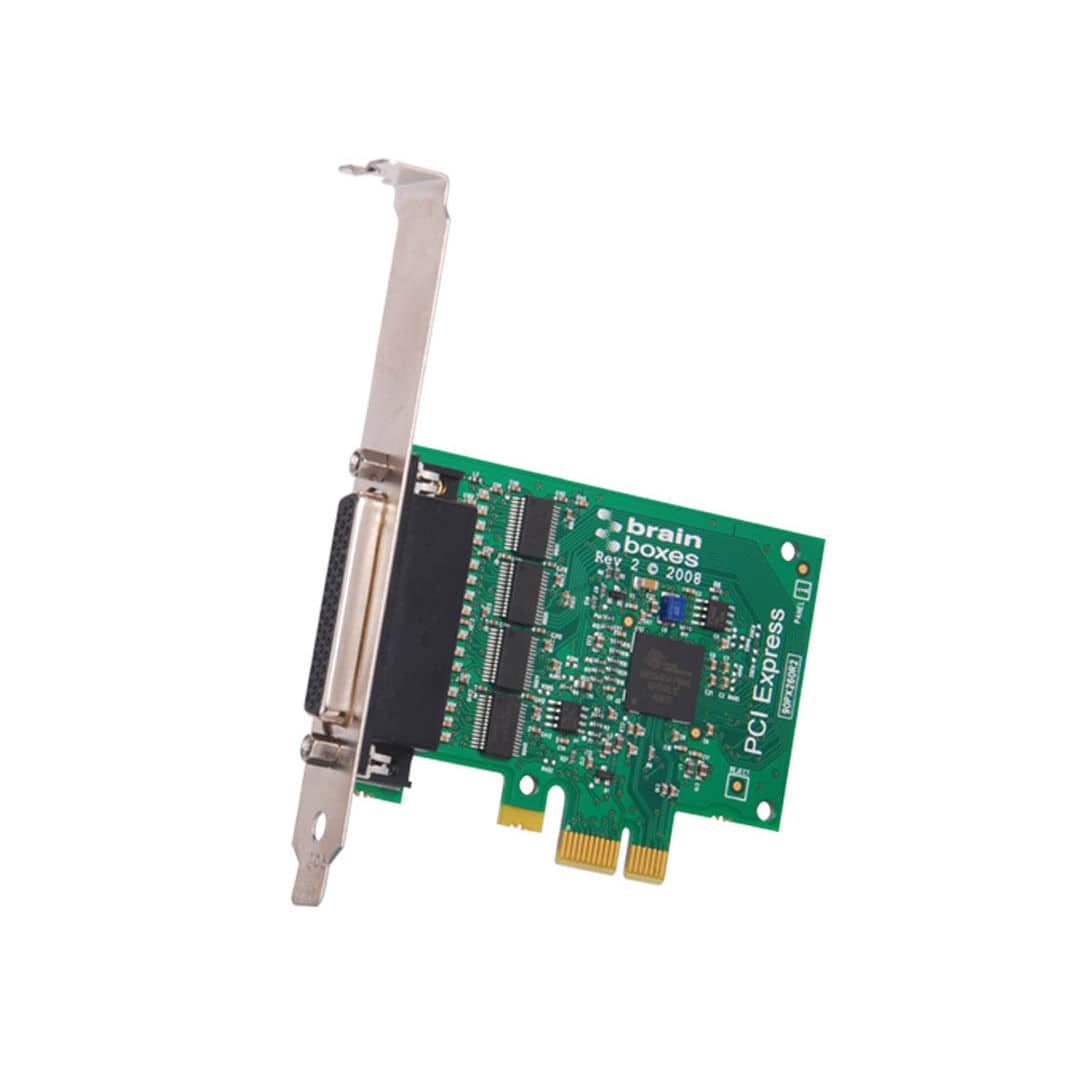 PCI Express interface card - PX-701 - Brainboxes - serial / RS-232 ...