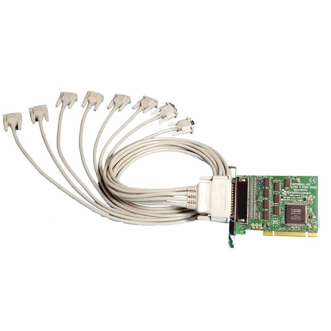 PCI interface card - UC-279 - Brainboxes - serial / RS-232 / industrial