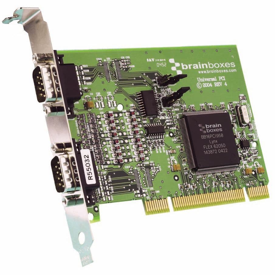 PCI interface card - UC-313 - Brainboxes - serial / RS-485 / industrial