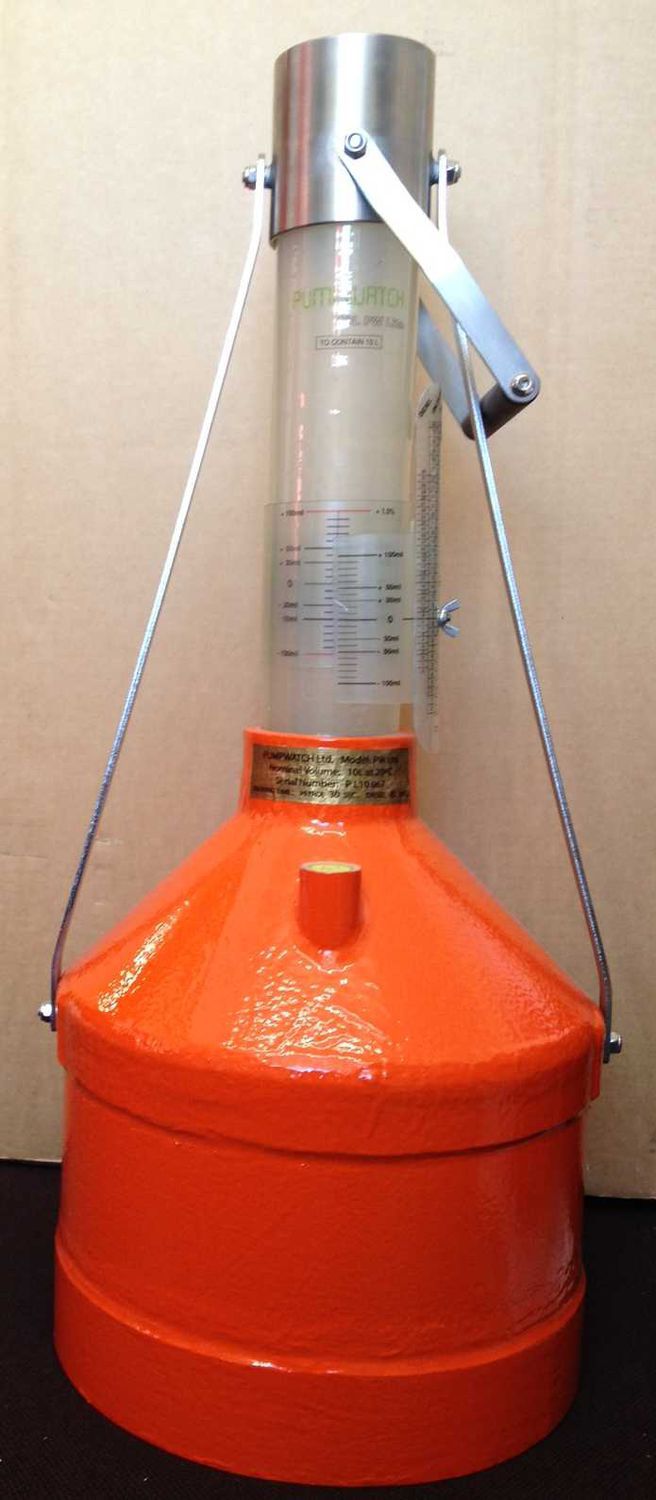Fuel volume gauge - PW ATC 10L Test Measure - Pumpwatch Ltd - portable