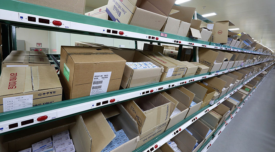 Digital order-picking system - DPS - Shin Heung Machine Company (SMC)