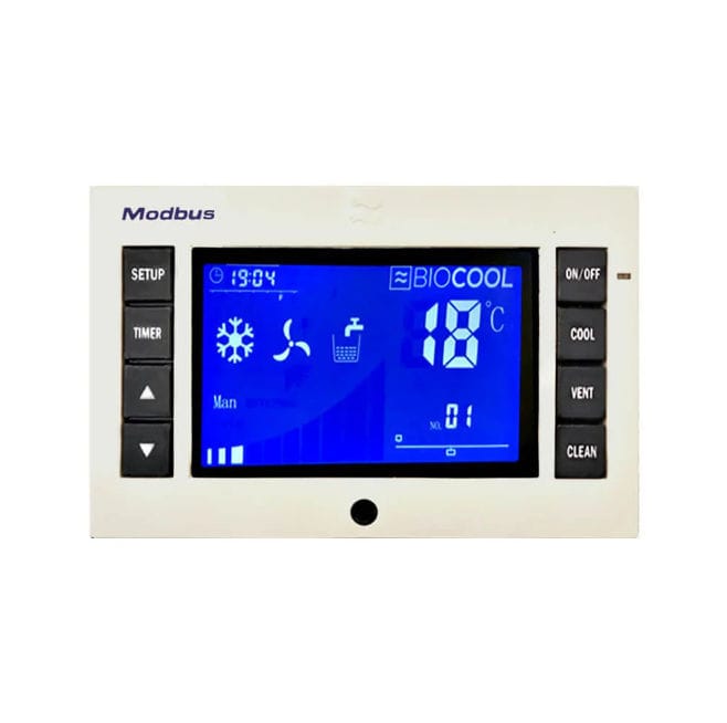 Wireless remote control - Dantherm Group - with touchscreen ...