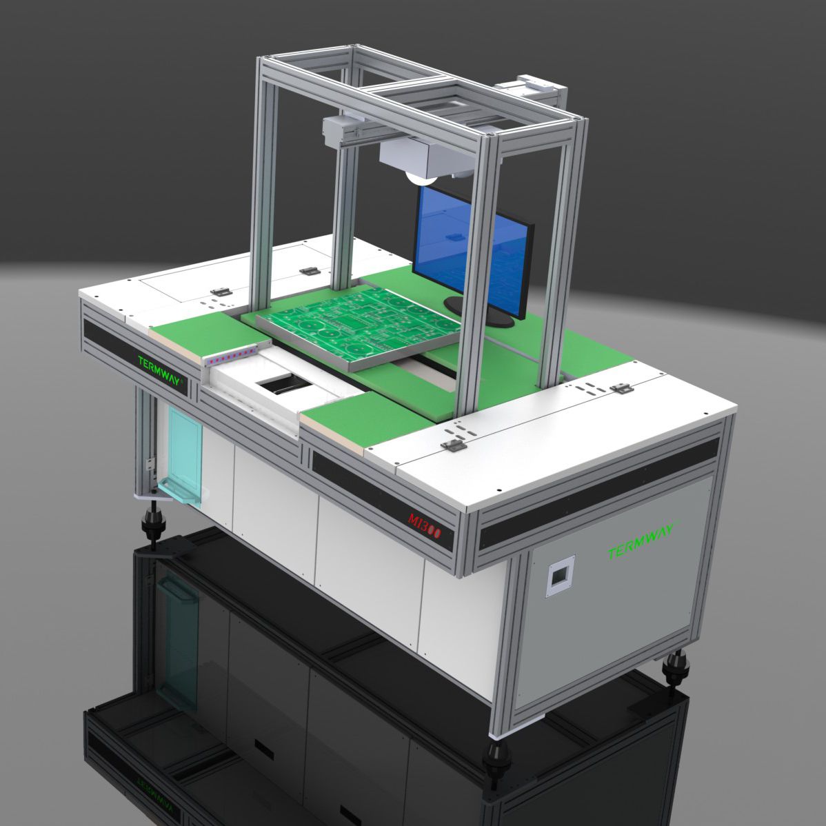 Printed circuit board insertion machine - MI300 - Beijing Torch SMT Co ...