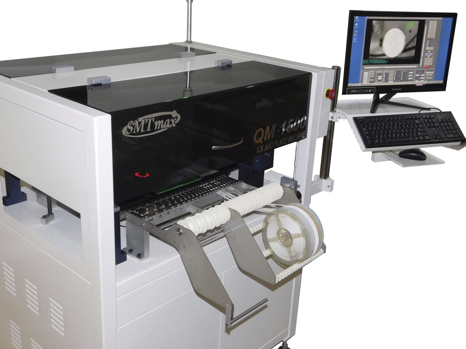 SMT pick-and-place machine / with optical alignment system / automatic - QM1500 - SMT MAX - Videos