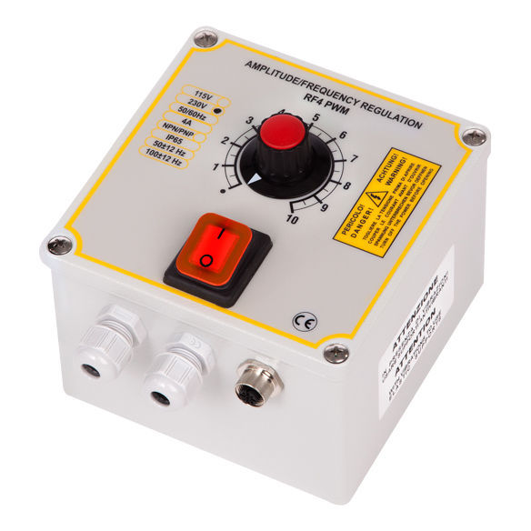 Electromagnetic feeder controller - RF4 PWM/N - MP Elettronica Srl