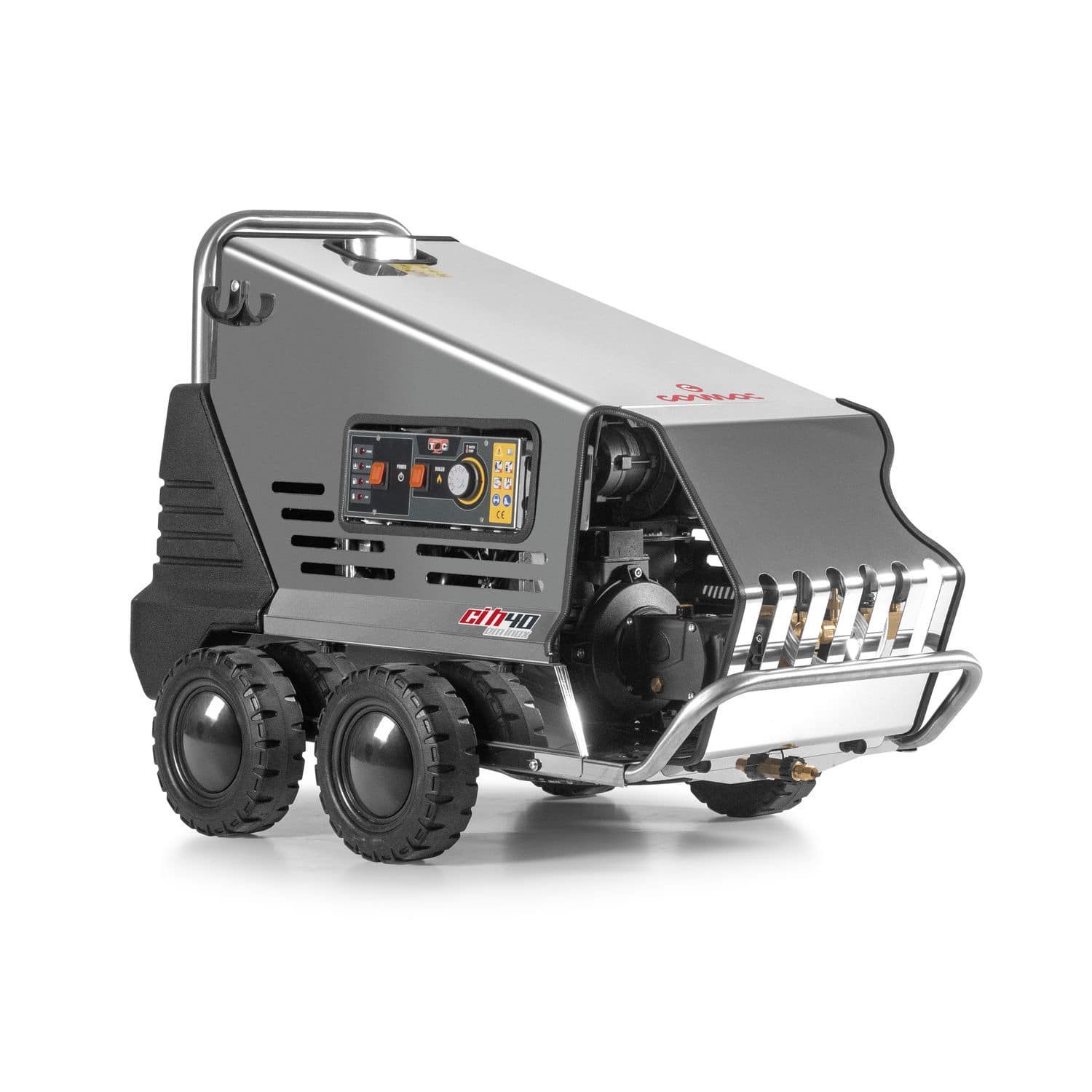 Hot water high-pressure cleaner - CI H40 EM INOX - Comac spa - three ...