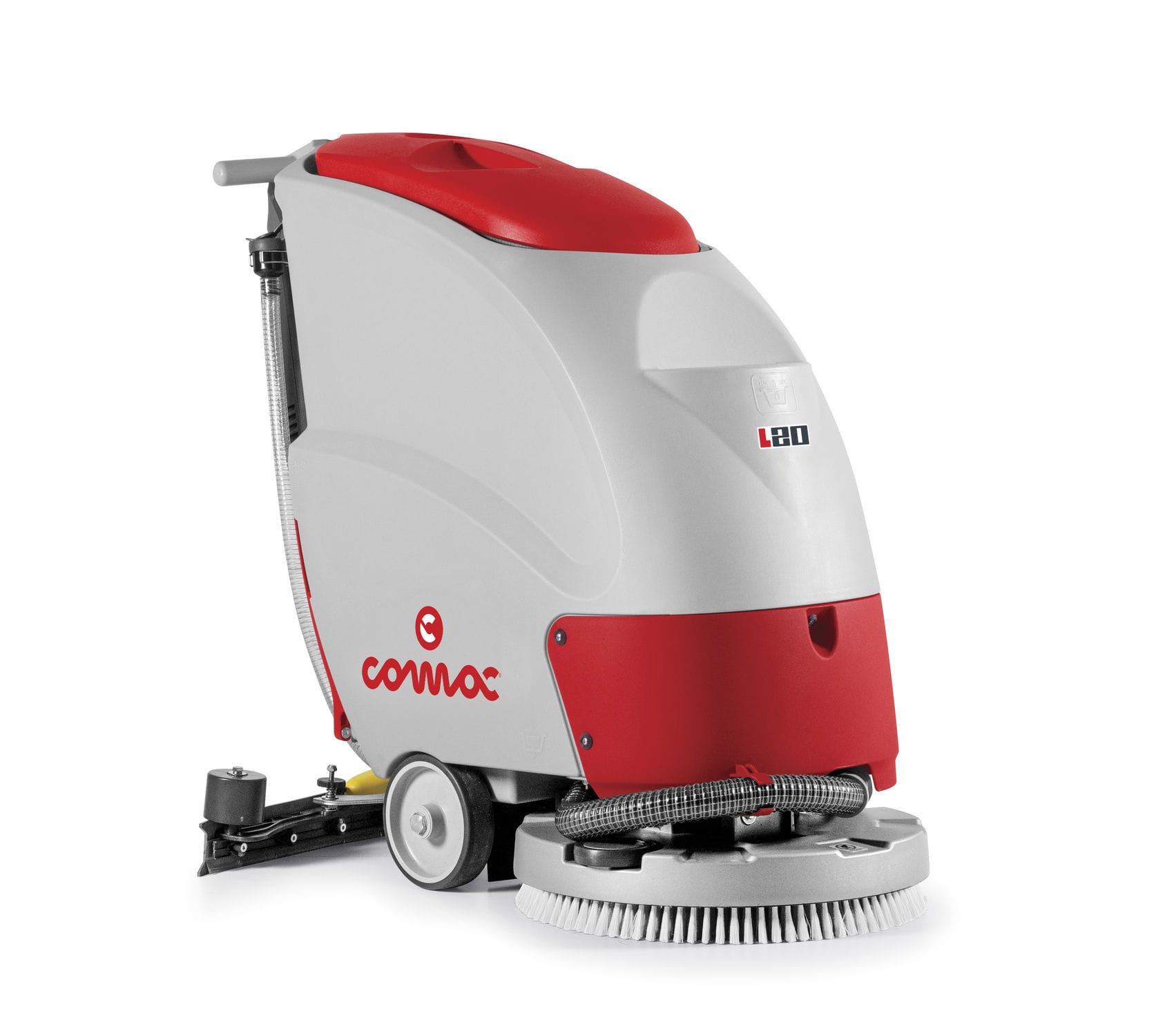 Walk-behind scrubber-dryer - L20 - Comac spa - battery-powered / compact