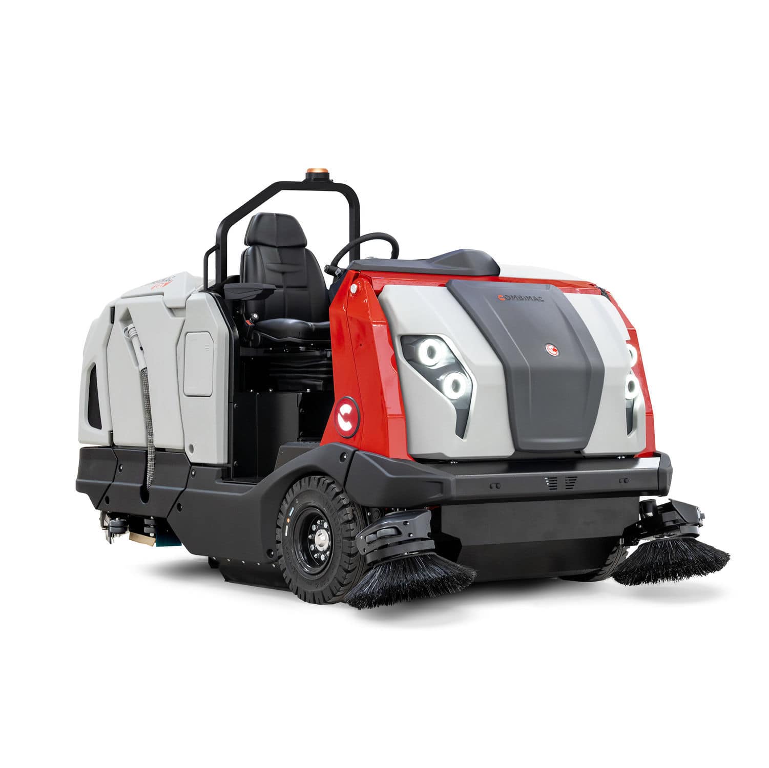 Ride-on sweeper-scrubber-dryer - Combimac 130 B - Comac spa - electric ...