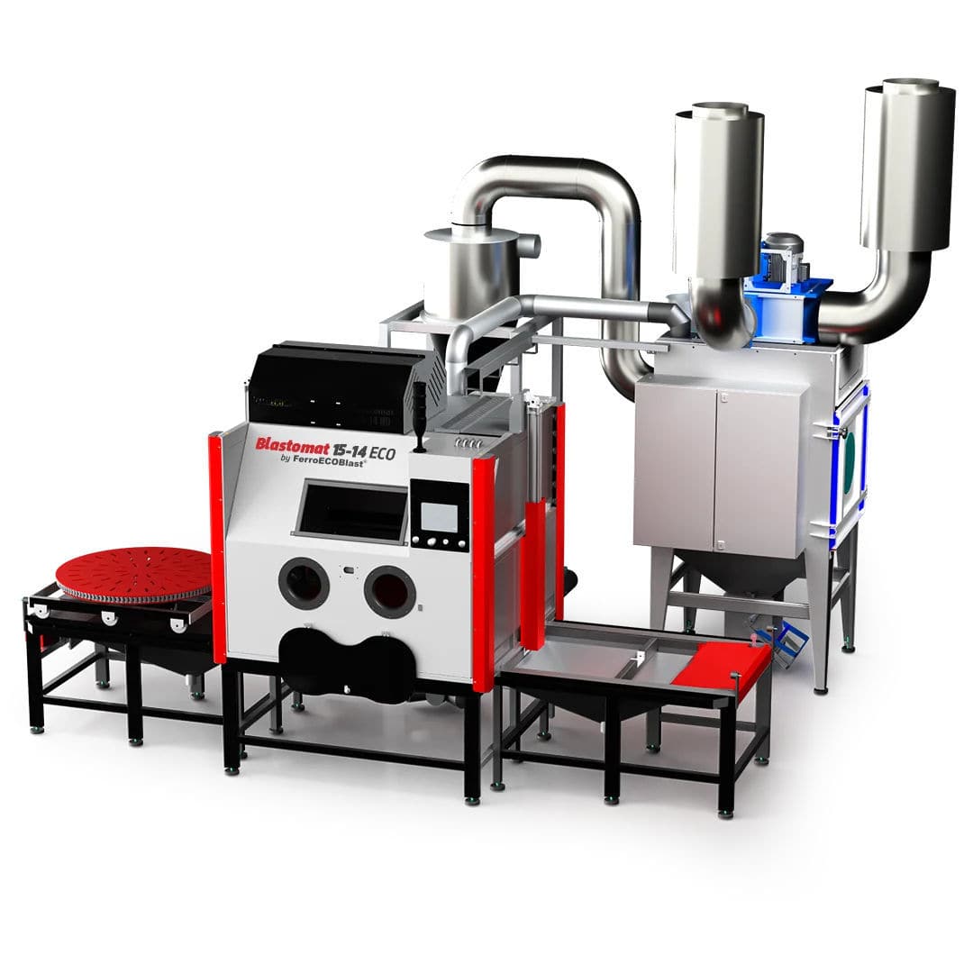 Automatic sandblasting machine - Blastomat - FerroECOBlast - pressure ...