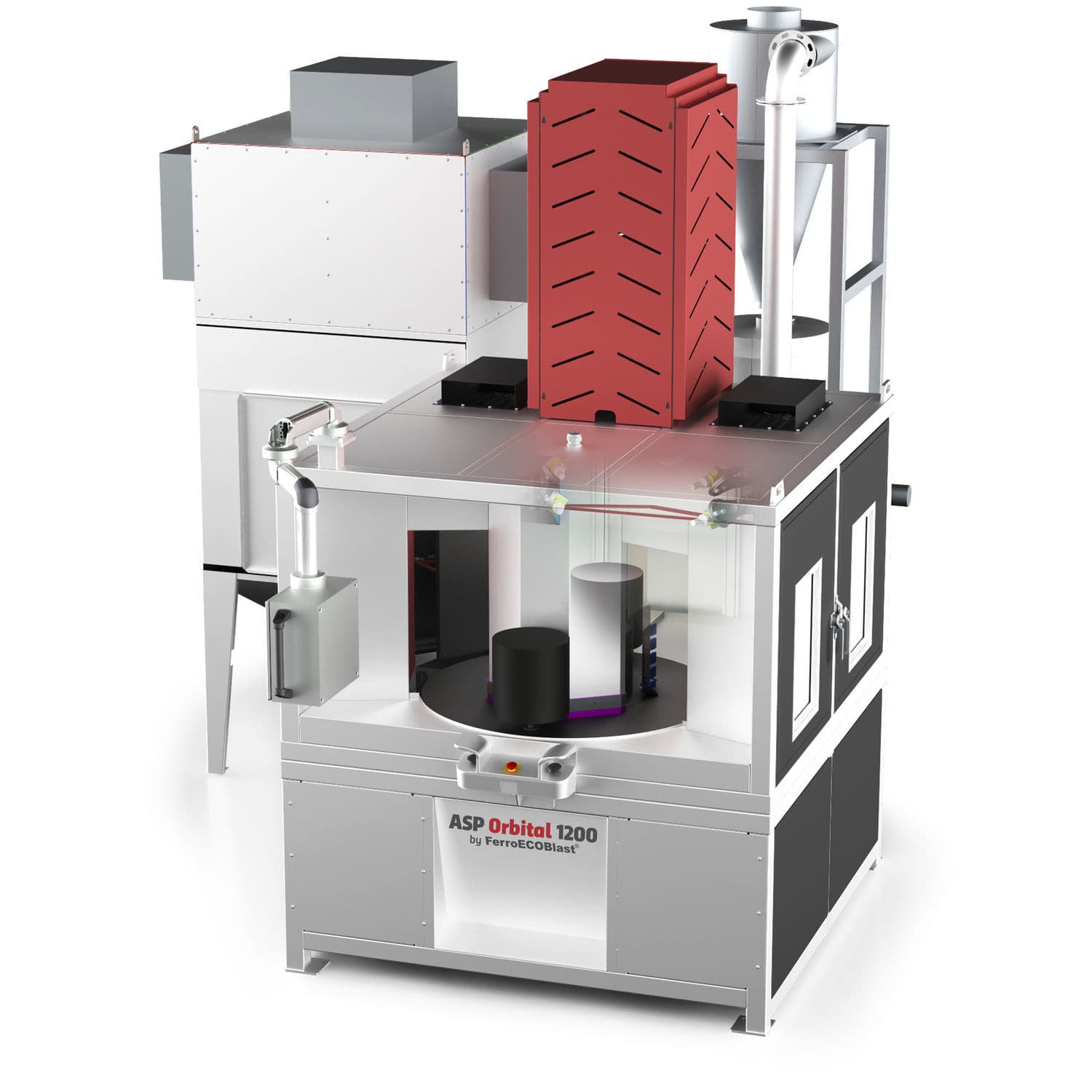 Continuous shot peening machine - ASP Orbital - FerroECOBlast ...