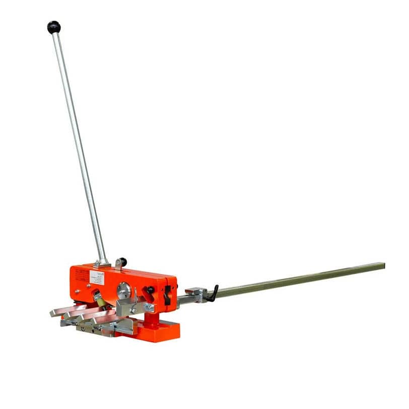 Hydraulic shear - 2671 series - häwa GmbH - for aluminum profiles / lever