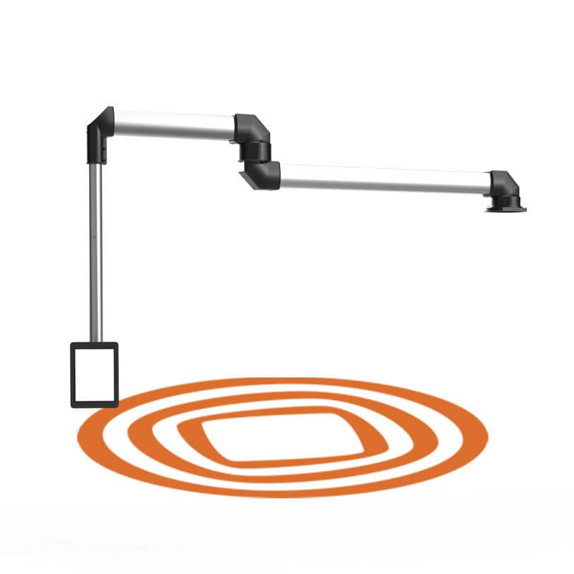 Control box support arm system - HMA I - häwa GmbH