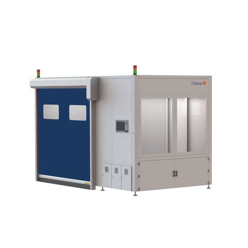 Production line machine frame - X-frame - häwa GmbH