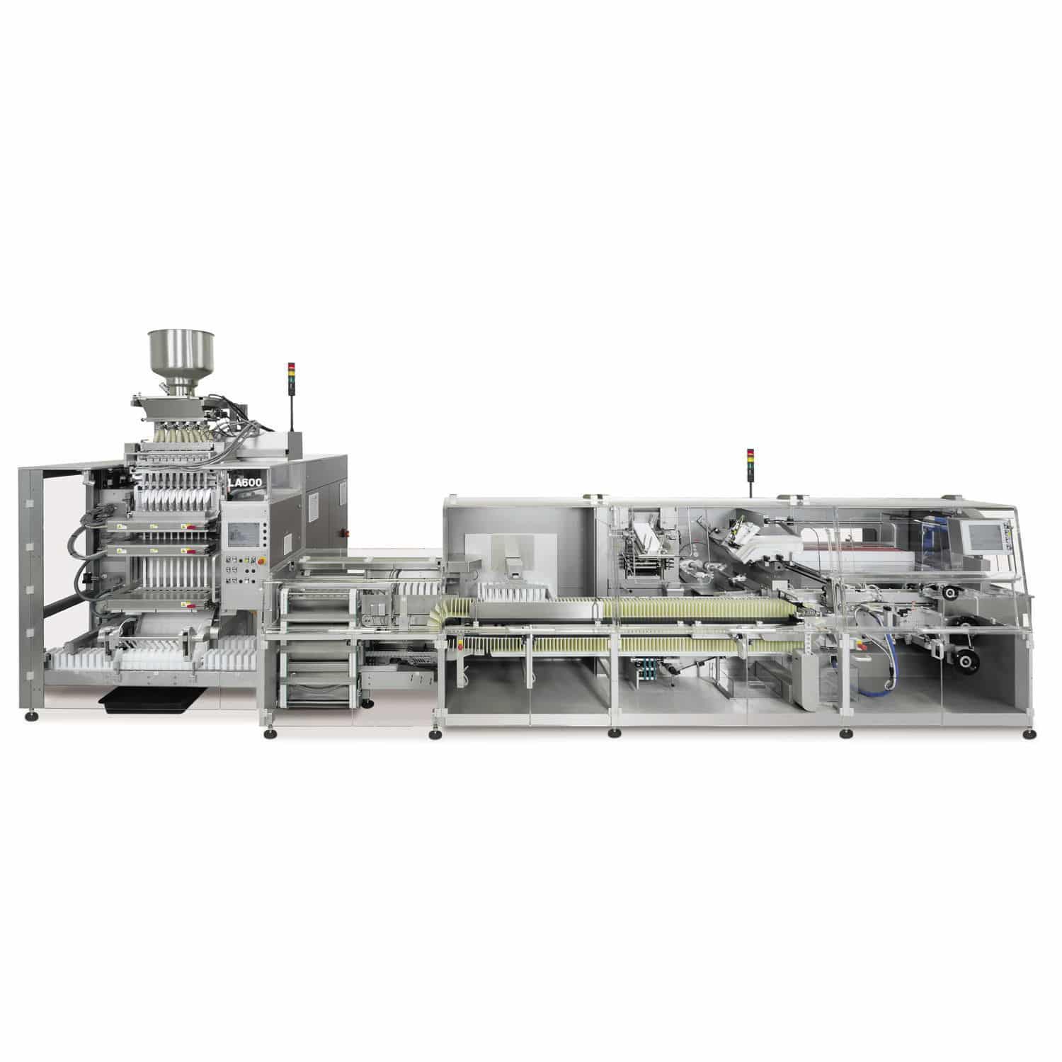 Horizontal bagging machine - LA600 SP - Körber Pharma - flow-pack ...
