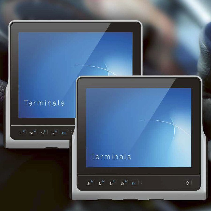 10.4" vehicle-mount computer - VMT9000 - ads-tec - 15" / 12.1" / Intel ...