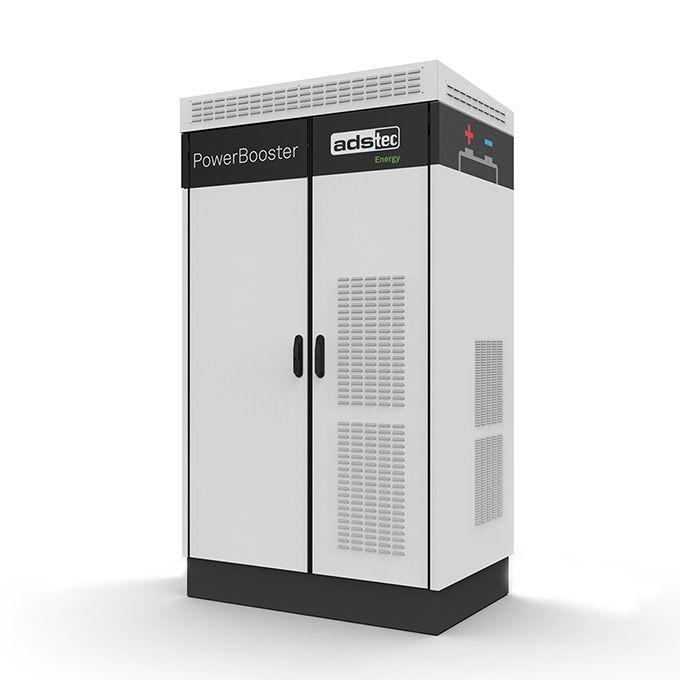 Outdoor energy storage system - PowerBooster - ads-tec