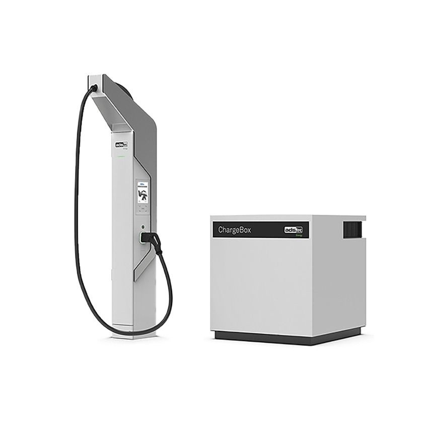 Electric vehicle charging station - ChargeBox - ads-tec - DC / floor ...