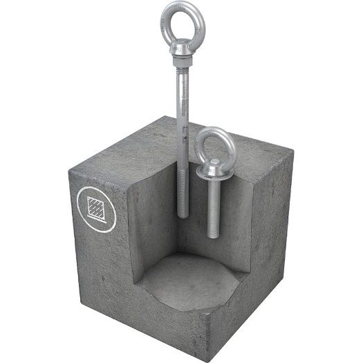 Stainless steel fall arrest anchor - ABS-Lock III-B - SafetyConcept s.a ...