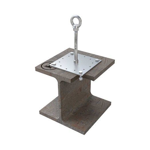 Stainless steel fall arrest anchor - ABS-Lock X-ST - SafetyConcept s.a ...