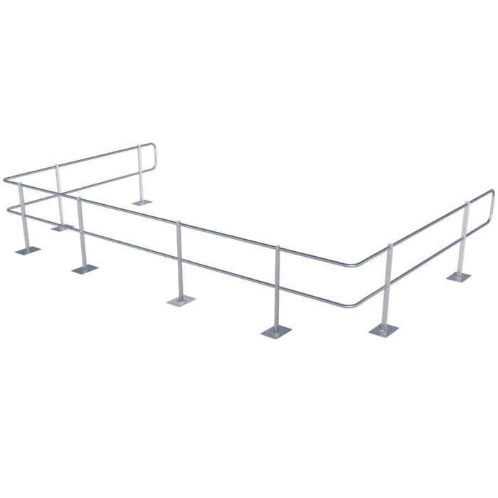 Riveted railing - ABS Guard OnTop Sandwich - SafetyConcept s.a ...