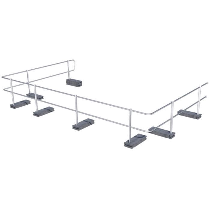 Ballasted railing - ABS Guard OnTop Weight - SafetyConcept s.a ...