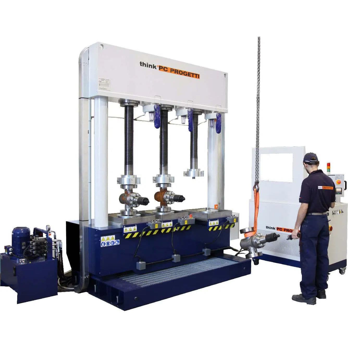 Pressure test bench - BV-3V/240 - Think PC PROGETTI - PLC-controlled ...