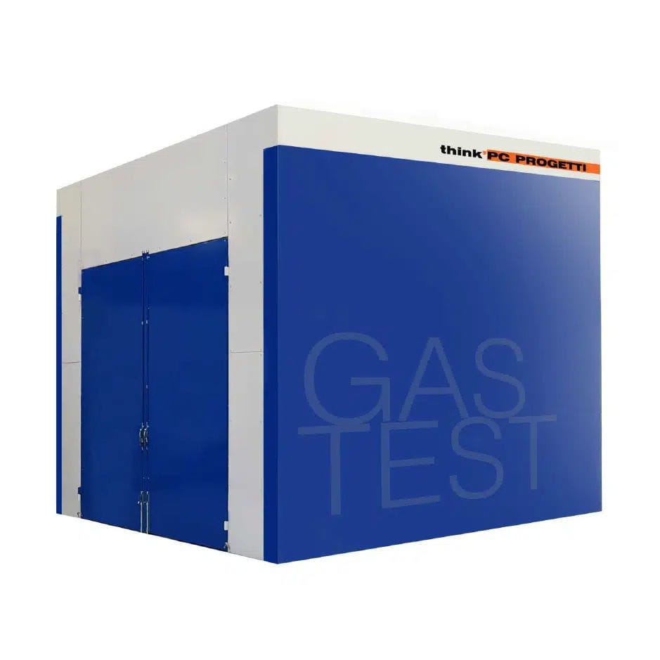 Laboratory partition - Think PC PROGETTI - perimeter safety / permanent