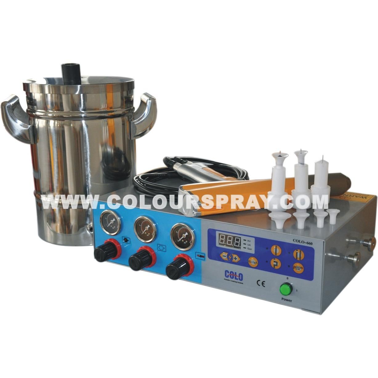 Powder coating machine with digital control - COLO-660T-H - Hangzhou ...