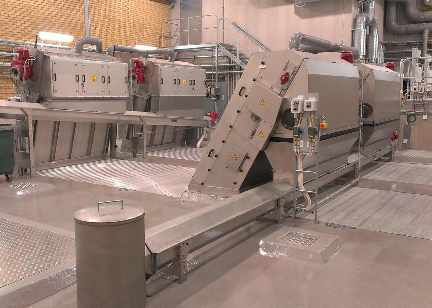 Bar screen - MRS - Nordic Water Products - for wastewater treatment ...