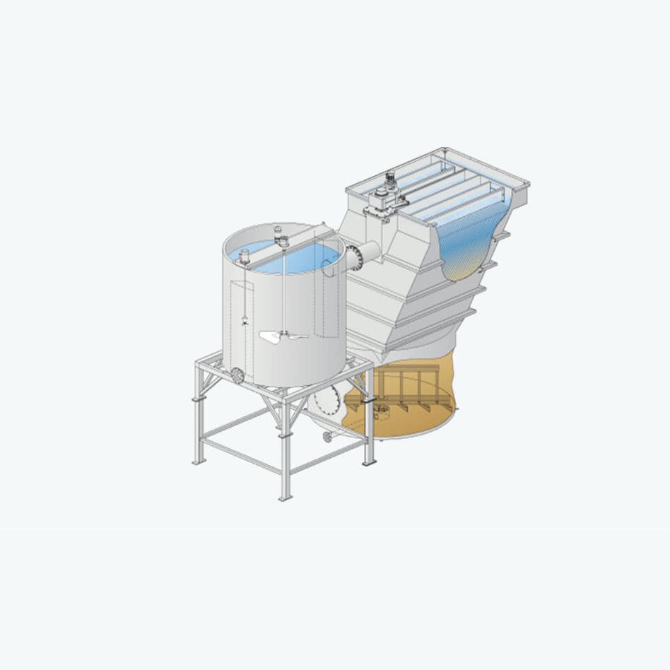 Wastewater separator - LT - Nordic Water Products - lamella