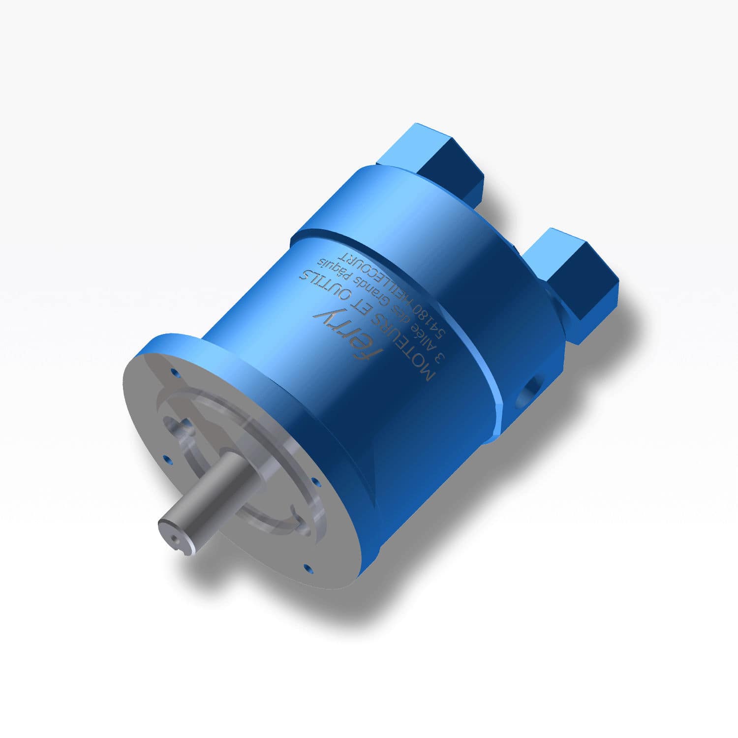 Gear air motor - 400 series - FERRY - double-rotor / high-torque