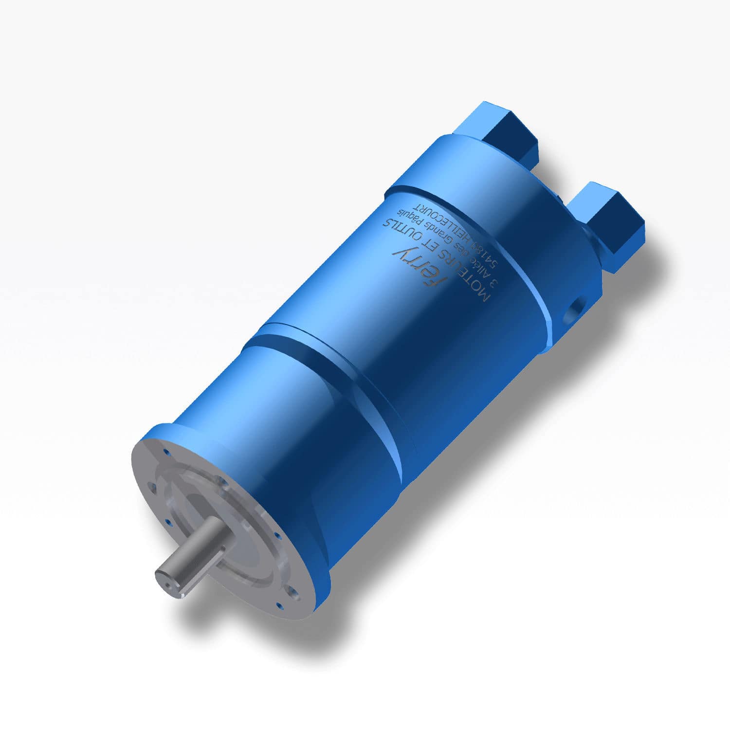 Gear air motor - 500 series - FERRY - double-rotor / high-torque