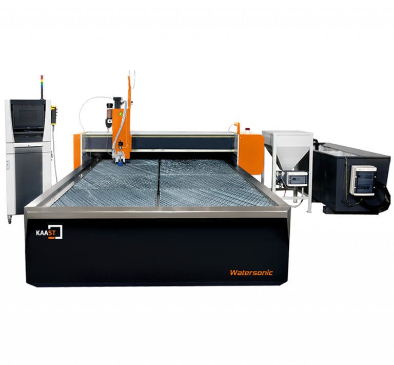 Abrasive water-jet cutting machine - Watersonic - KAAST Machine Tools ...