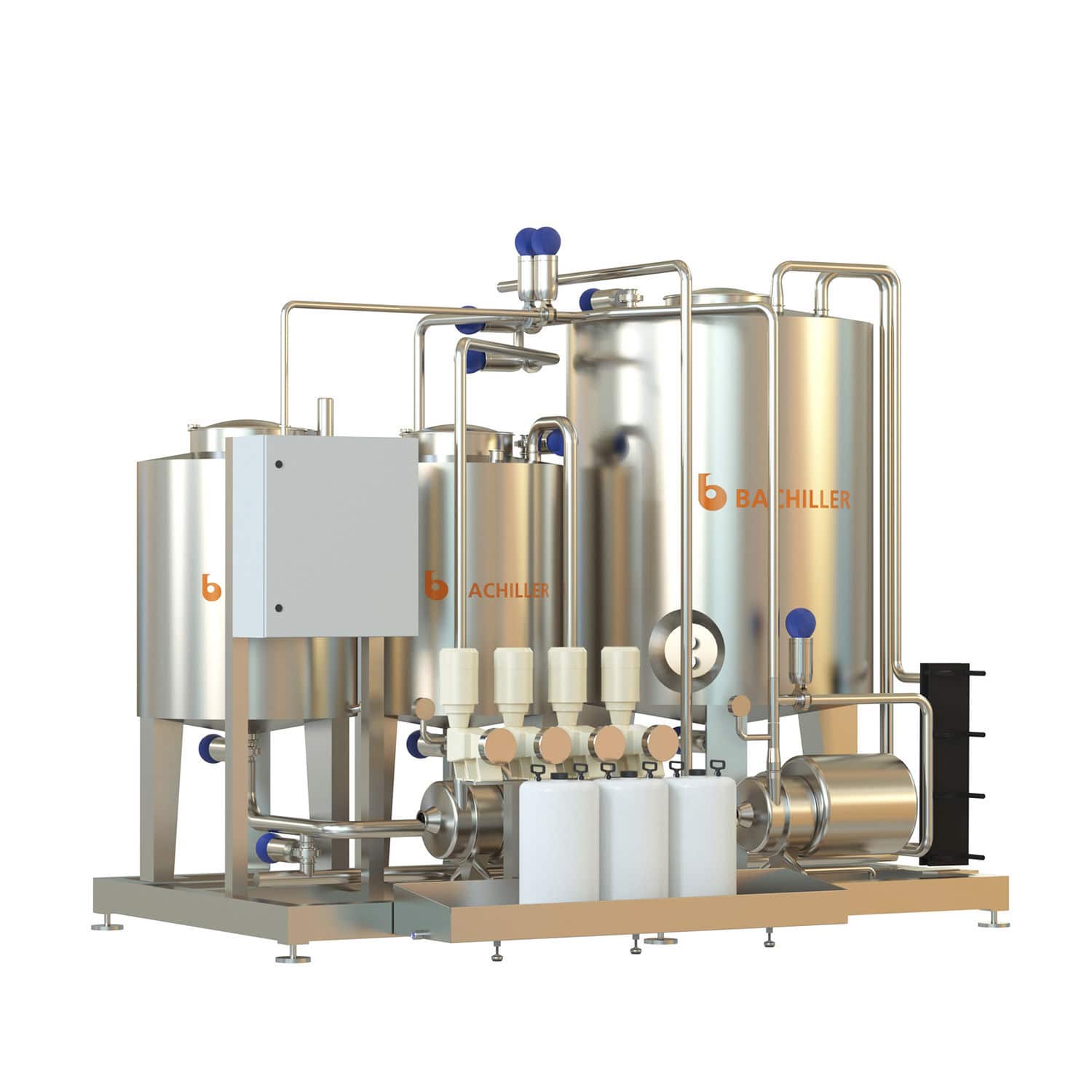 CIP unit - BACHILLER Mixing & Drying Technology